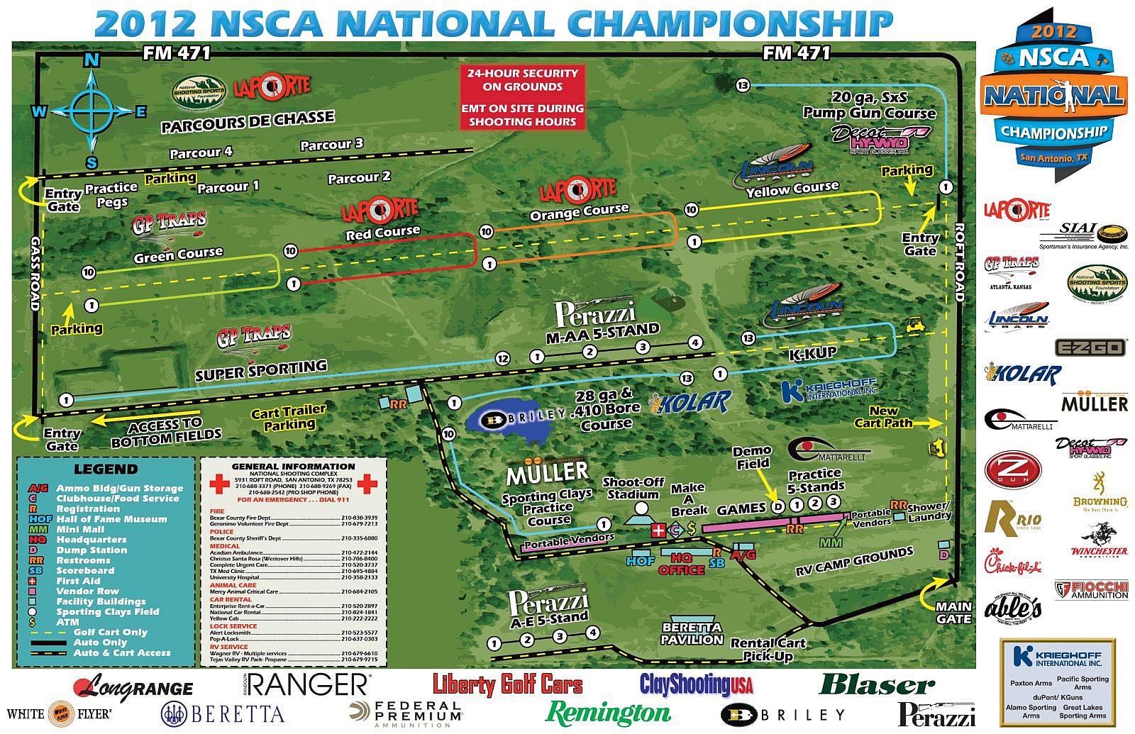See Nationals Property Map : NSSA-NSCA